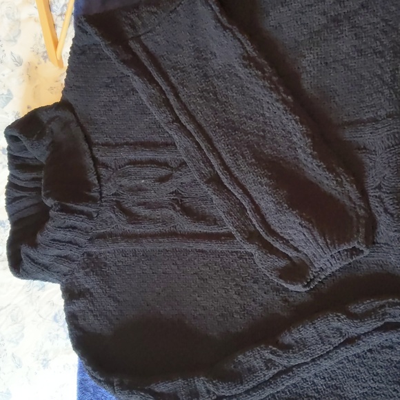 Seven7 | Sweaters | Black Cowlturtleneck Sweater | Poshmark